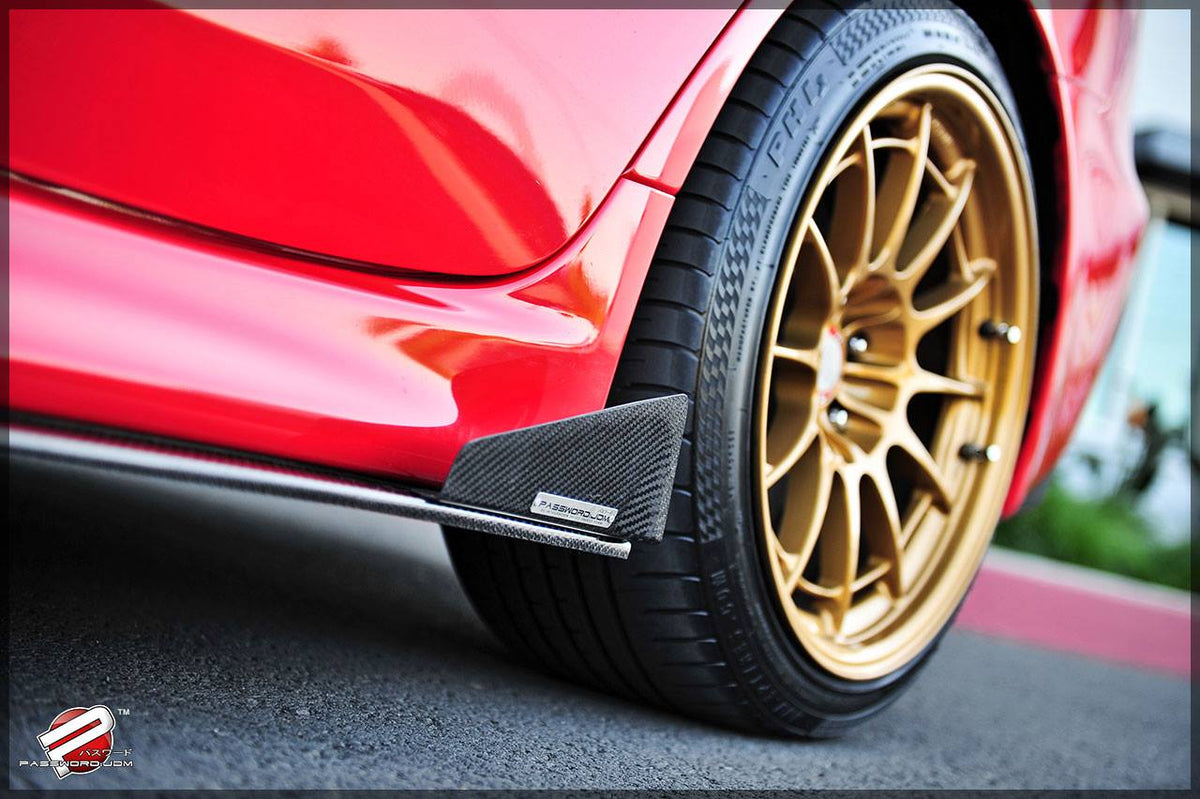 Password:JDM Dry Carbon Fiber Universal Winglets (Large) – Tecnocraft ...