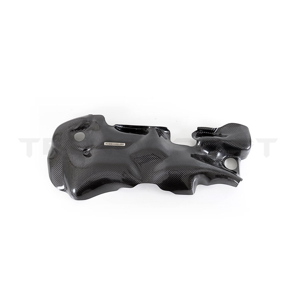 Password:JDM Dry Carbon Fiber Engine Cover 2015-2021 Subaru WRX STi ...