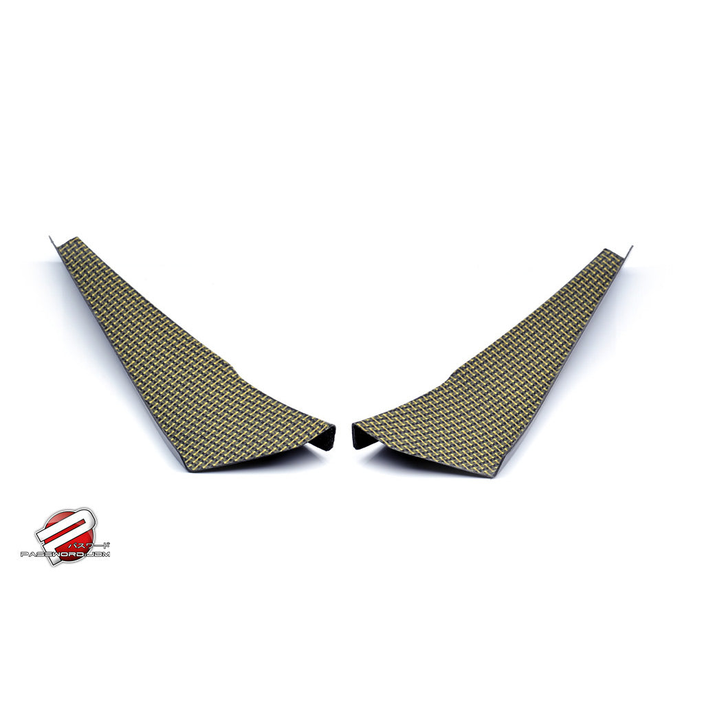 Password:JDM Dry Carbon Kevlar Canards 98-01 Integra Type-R ...