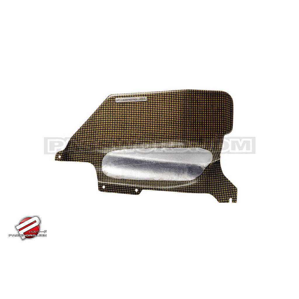 Password:JDM Dry Carbon Kevlar Header Heatshield (AP S2000 ...