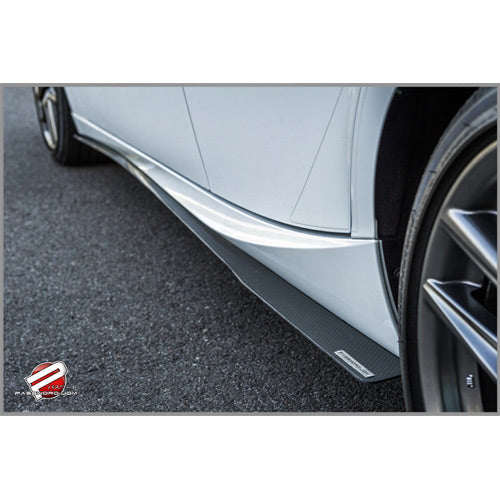 Password:JDM Carbon Fiber Side Splitters Lexus IS300 / IS200T (2014-20 ...