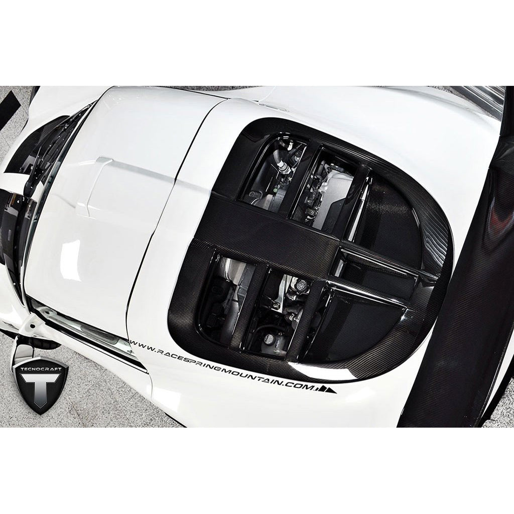 Tecnocraft Lotus Exige Dry Carbon Rear Engine Hatch – Tecnocraft Composites